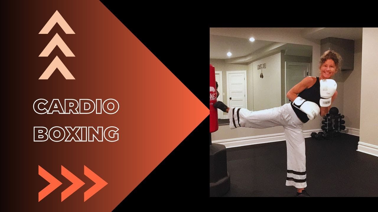 CARDIO KICKBOXING EMOM WORKOUT! 30 SECOND FAST MOVING COMBOS GETS IT ...