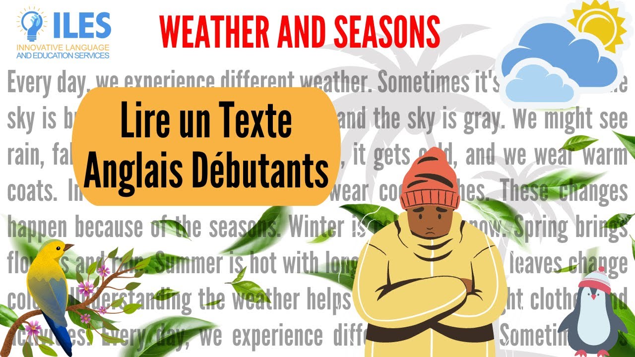 Météo et Saisons pour Débutants : Apprendre l'Anglais Facilement ...