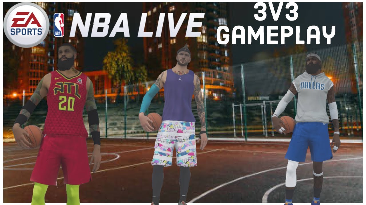 NBA Live 19 3v3 Gameplay! NBA Live 19 Best Builds! Must Watch! - YouTube