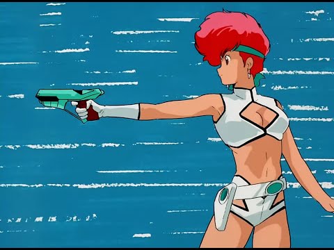 Dirty pair OVA opening (HD Remastered)