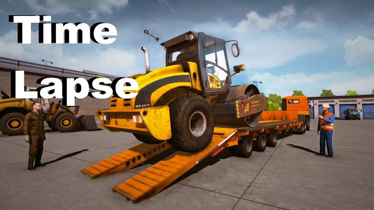 Construction Simulator Bridge Time Lapse - YouTube