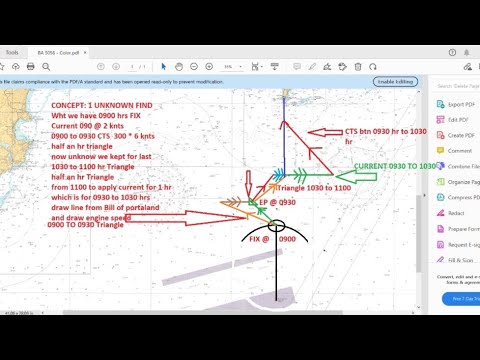Chief Mate Phase 1 Chart work TCN - Nov 2021 - YouTube