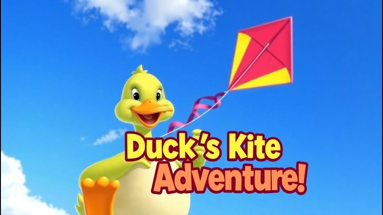 Duck’s Kite Flying Adventure: A Fun Kids Song About Flying High with ...