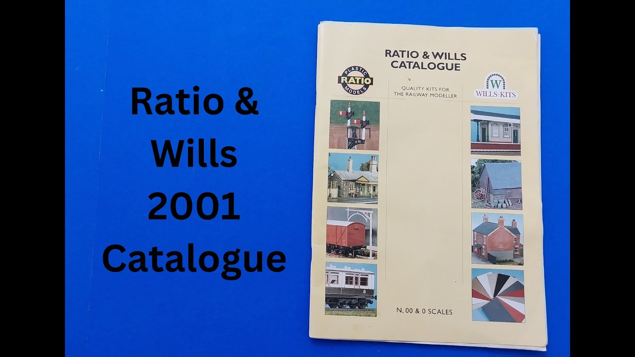 Ratio and Wills 2001 model railways catalogue full look through from ...