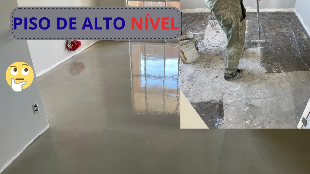 COMO APLICAR PISO DE ALTO NÍVEL PASSO A PASSO - YouTube