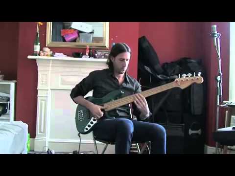 Fender Jazz Bass American Deluxe 5 Strings Slap solo - YouTube