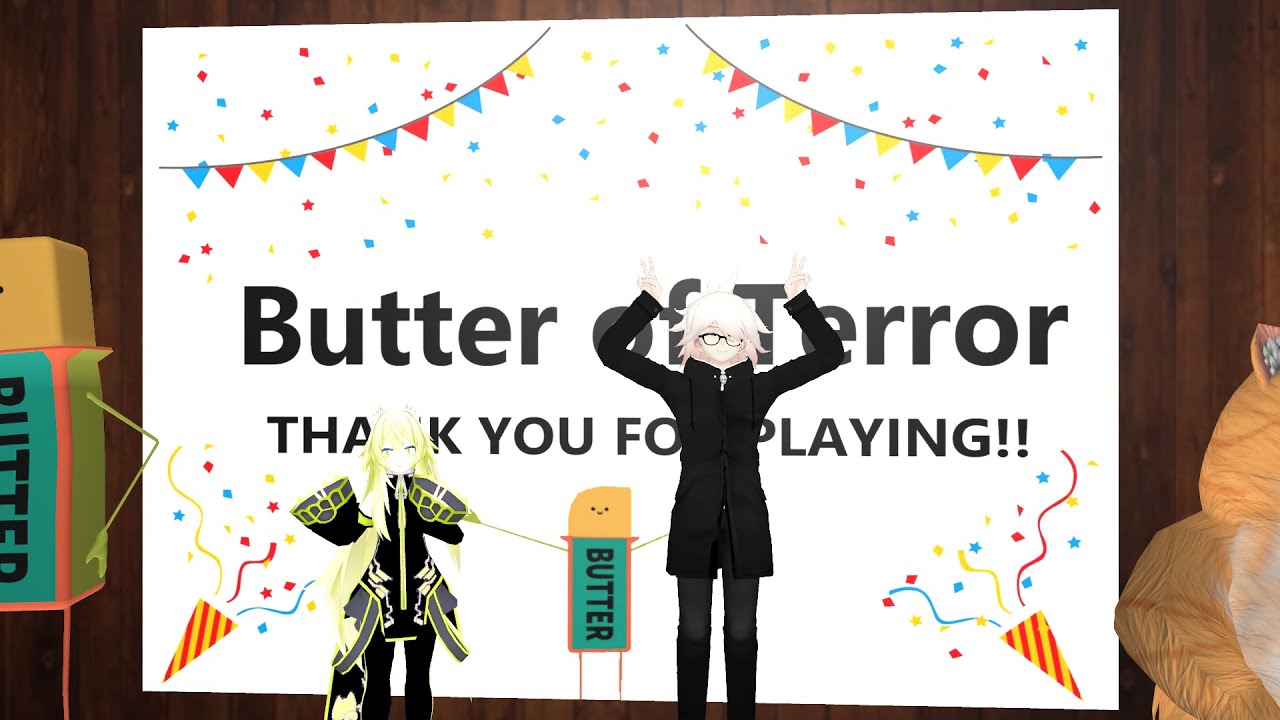 VRChat's Butter of Terror Horror Map - YouTube