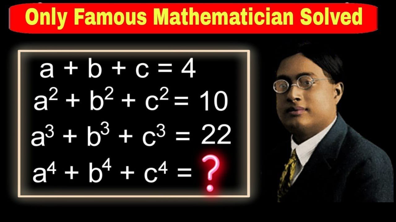 A Beautiful Algebra Problem | how to Solve? - YouTube