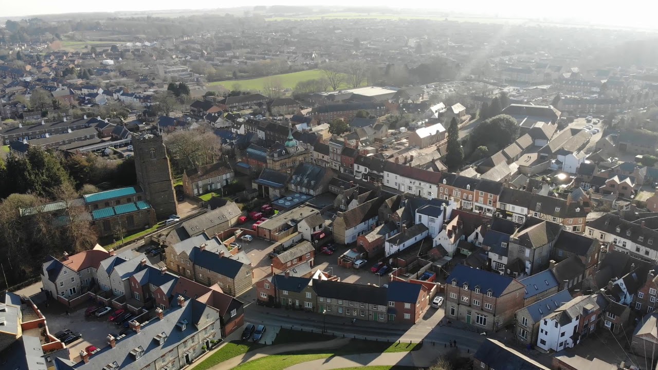 Towcester Aerial Compilation - YouTube