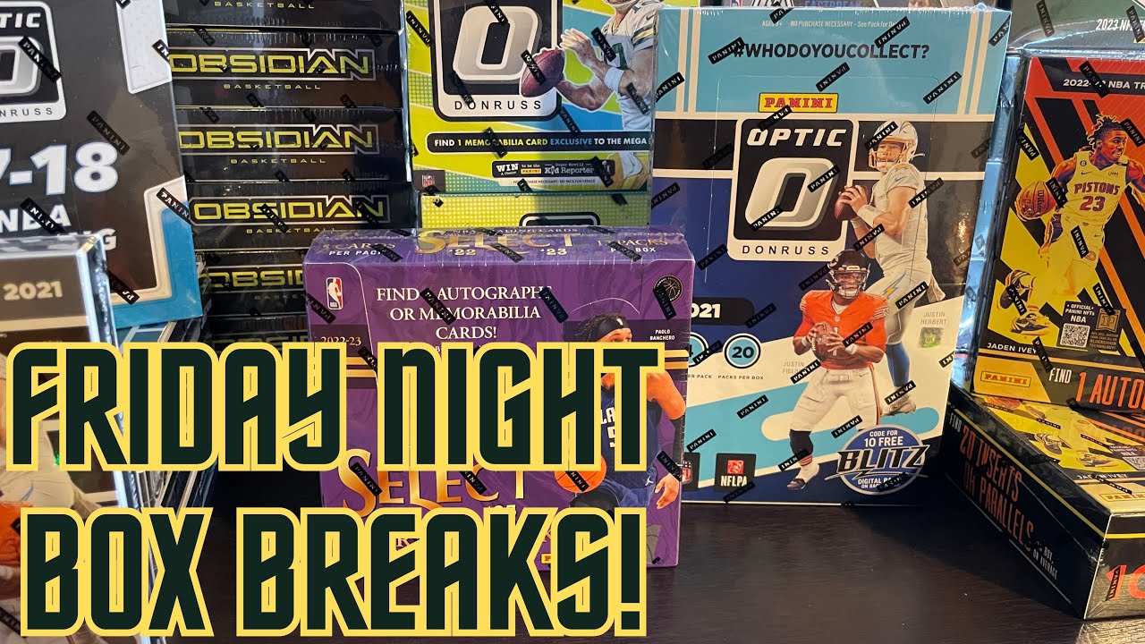 NFL and NBA Sport Card Box Breaks! - YouTube