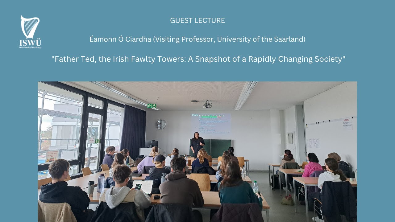 ISWÜ Guest Lecture: Éamonn Ó Ciardha - YouTube