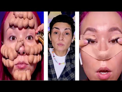 ASYALILARIN GÜNAHINI ALDIM !!! İŞE YARAYAN ÇOK ZEKİCE MAKYAJ HİLELERİ !!!