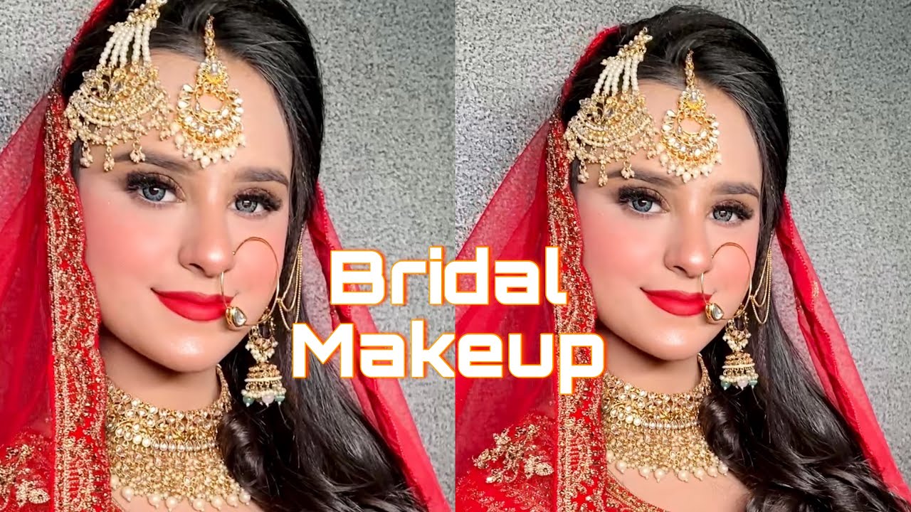 Easy Bridal Makeup Tutorial | easy & subtle step by step tutorial ...