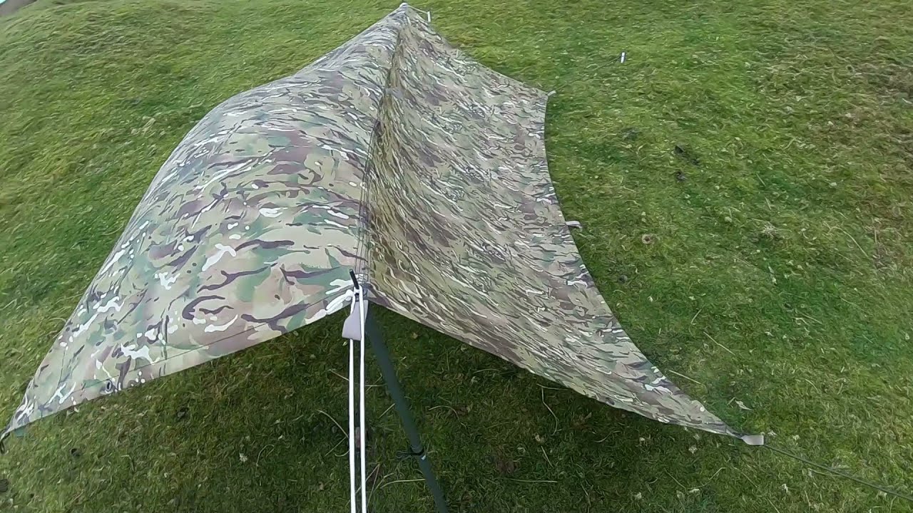 basha set up / using poles - YouTube