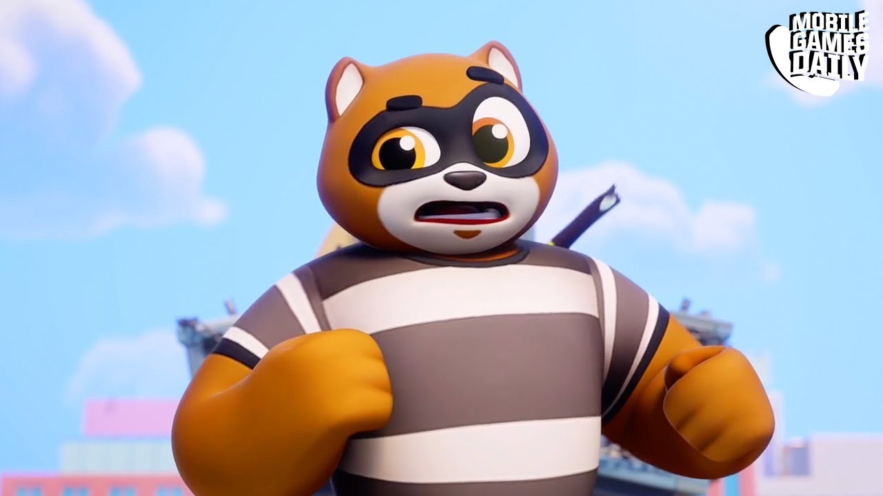 HERO DASH - Arctic City Raccoon Boss Gameplay (iOS Android) - YouTube