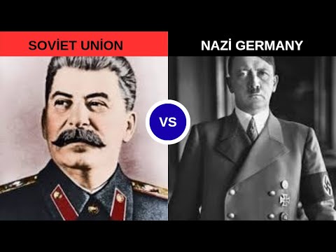 Soviet Union vs Nazi Germany-Empire Comparison - YouTube