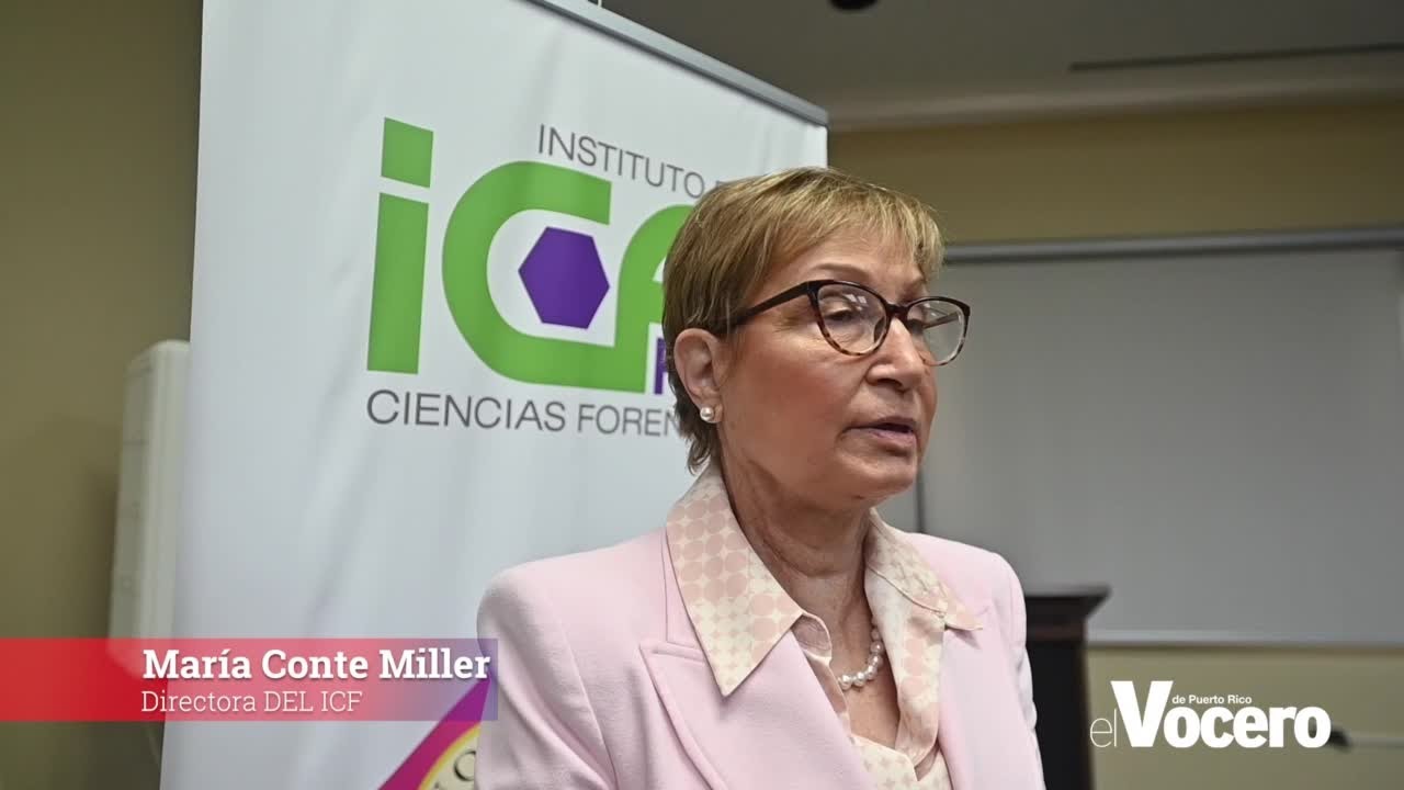 María Conte Miller, directora del Instituto de Ciencias Forenses - YouTube
