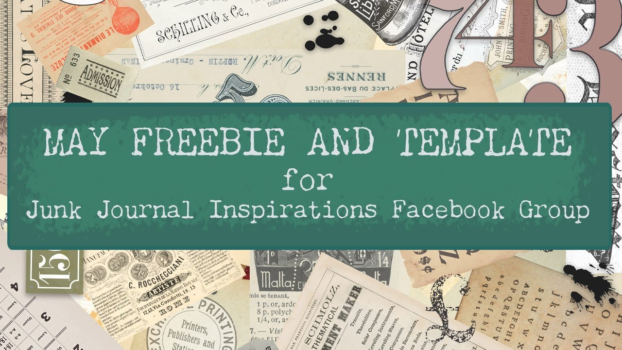 May Freebie and Template Craft-a-Long - YouTube