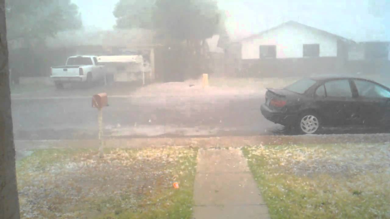 Microburst Storm - YouTube