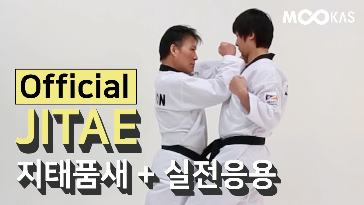 지태품새(JITAE POOMSAE) / 실전응용동작 (Actual Fighting Application ) - YouTube
