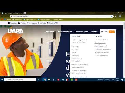 ¿Cómo entrar a la plataforma? ~ Uso del Campo virtual Uapa