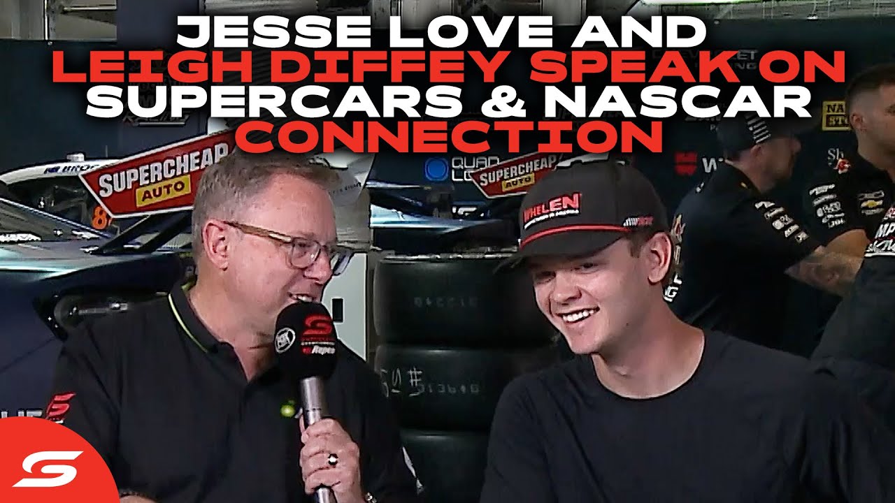 Jesse Love and Leigh Diffey Speak On @NASCAR & Supercars Connection ...