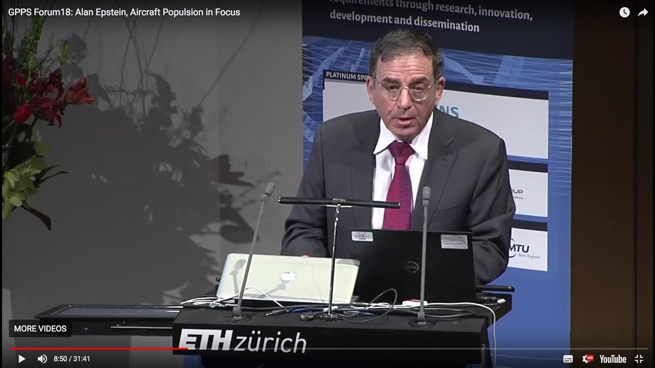 GPPS Forum18: Alan Epstein, Aircraft Populsion in Focus - YouTube