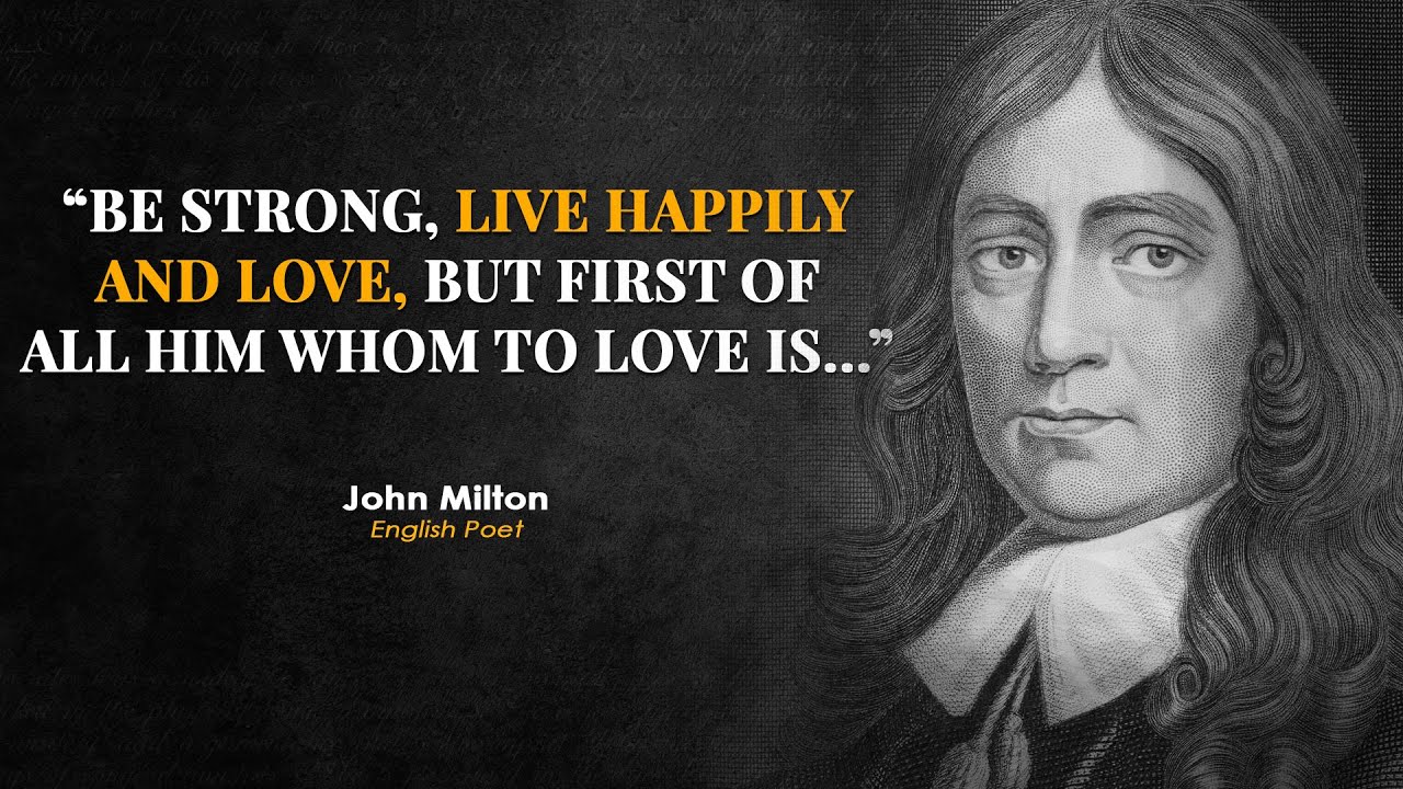 John Milton Love Quotes