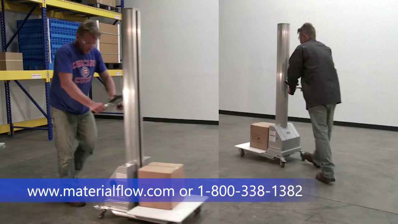 Vestil Aluminum and Steel Quick Lifts - YouTube