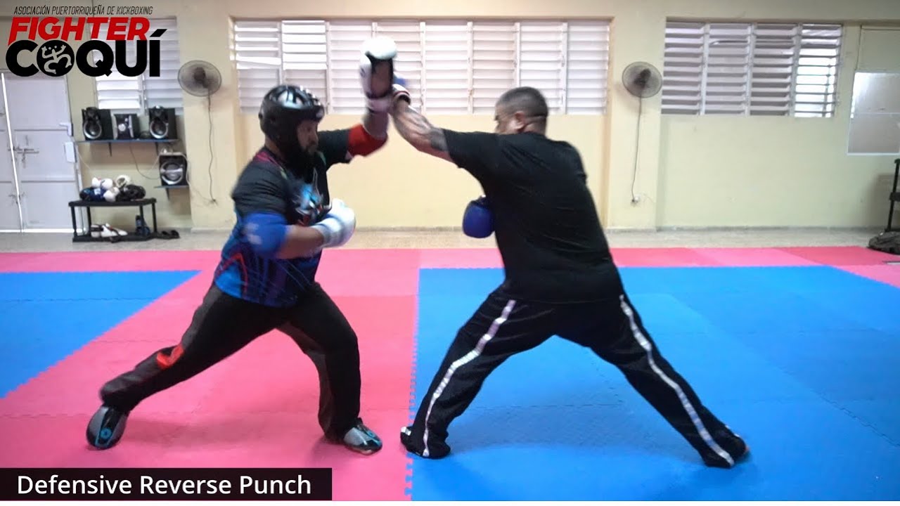 Pointfighting Defensive Reverse Punch - YouTube