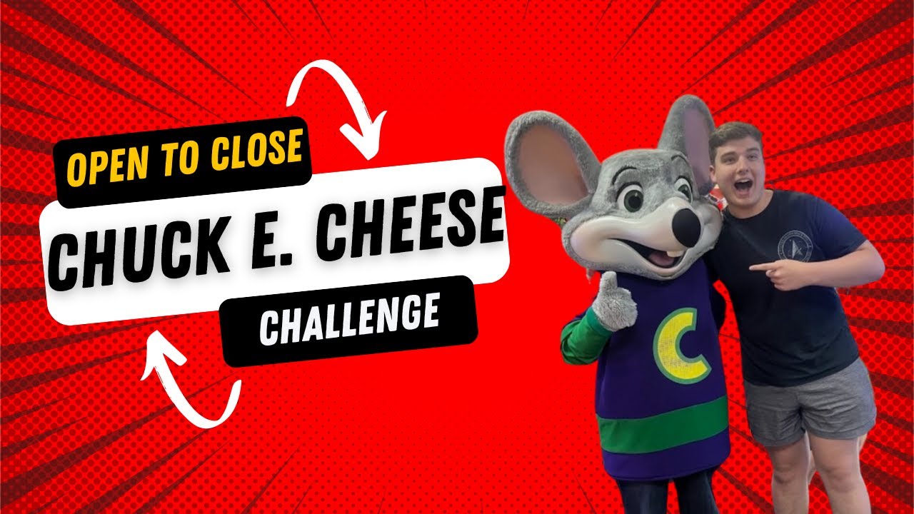 I STAYED IN CHUCK E. CHEESE FROM OPEN TO CLOSE - YouTube