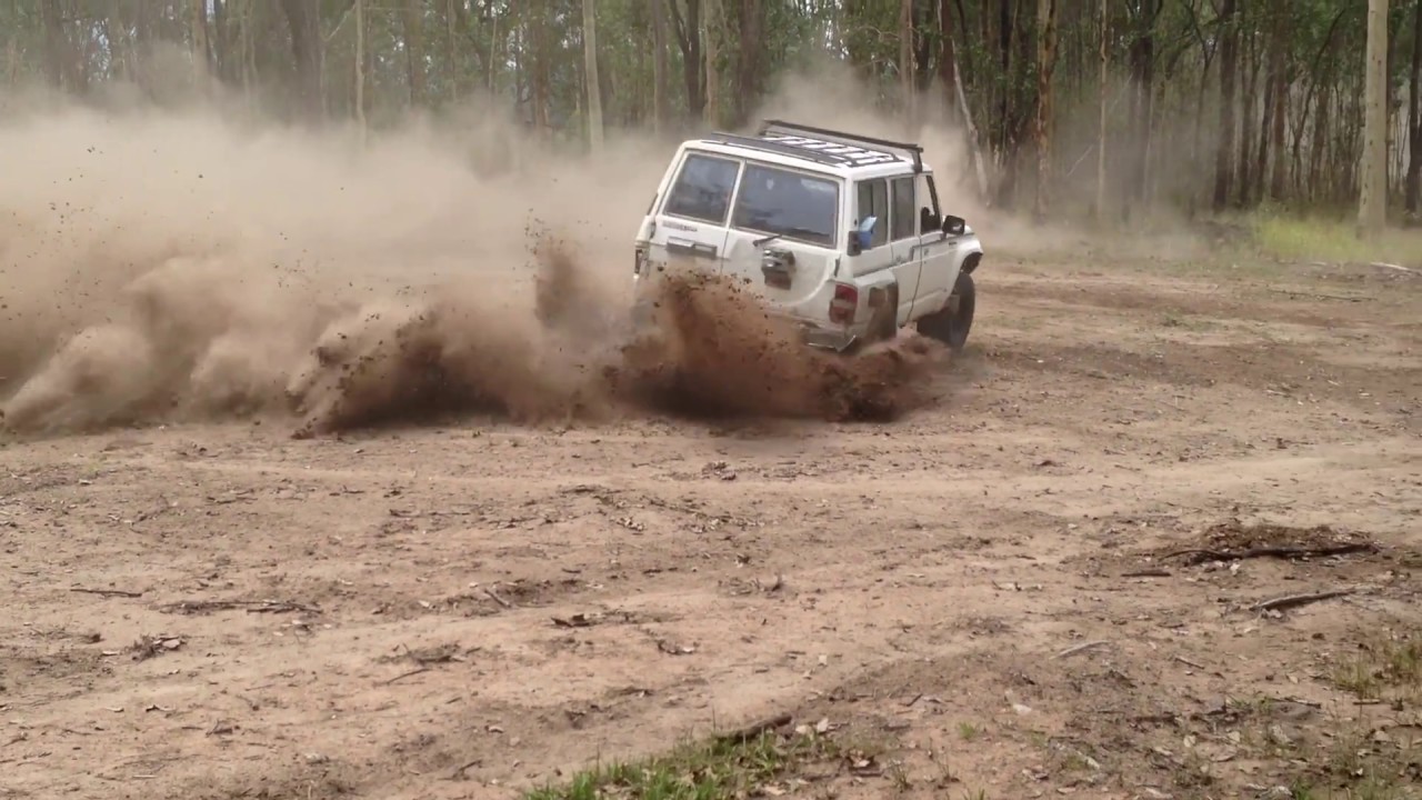 4x4 patrol bush bashing 2014 - YouTube