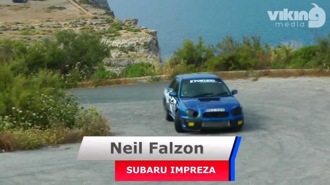 Neil Falzon, Subaru Impreza, Mtahleb Hill Climb, 27 May 2012 - YouTube