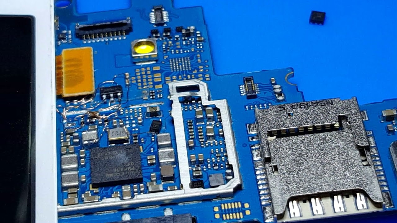 Samsung G360m sin luz, Backligth modificar circuito.. - YouTube