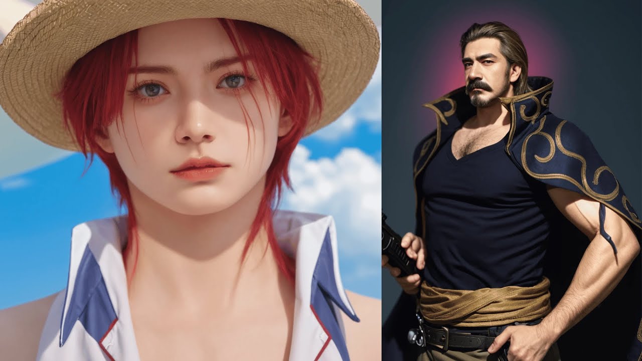 What If Shanks' Crew Were Real-Life Characters? 🌍⚓ - YouTube