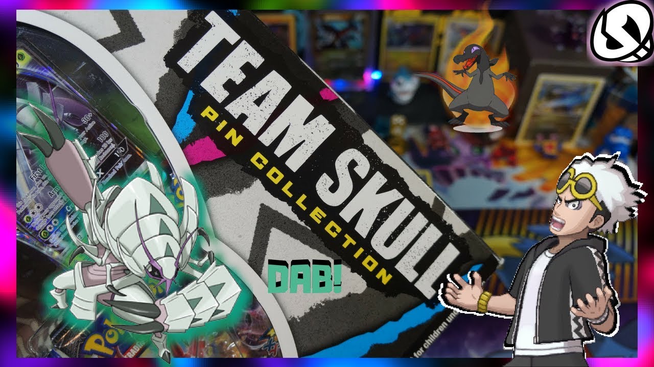 Team Skull Pin Collection Box!! We are now, officially a Team Skull ...