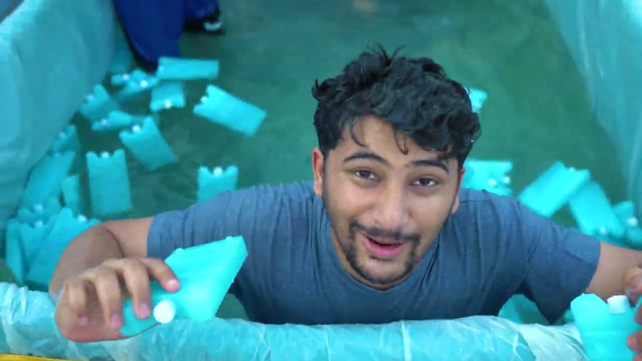 Make Swimming Pool at Rooftop | Reusable Ice Pack Gel Bottle | Pool ...