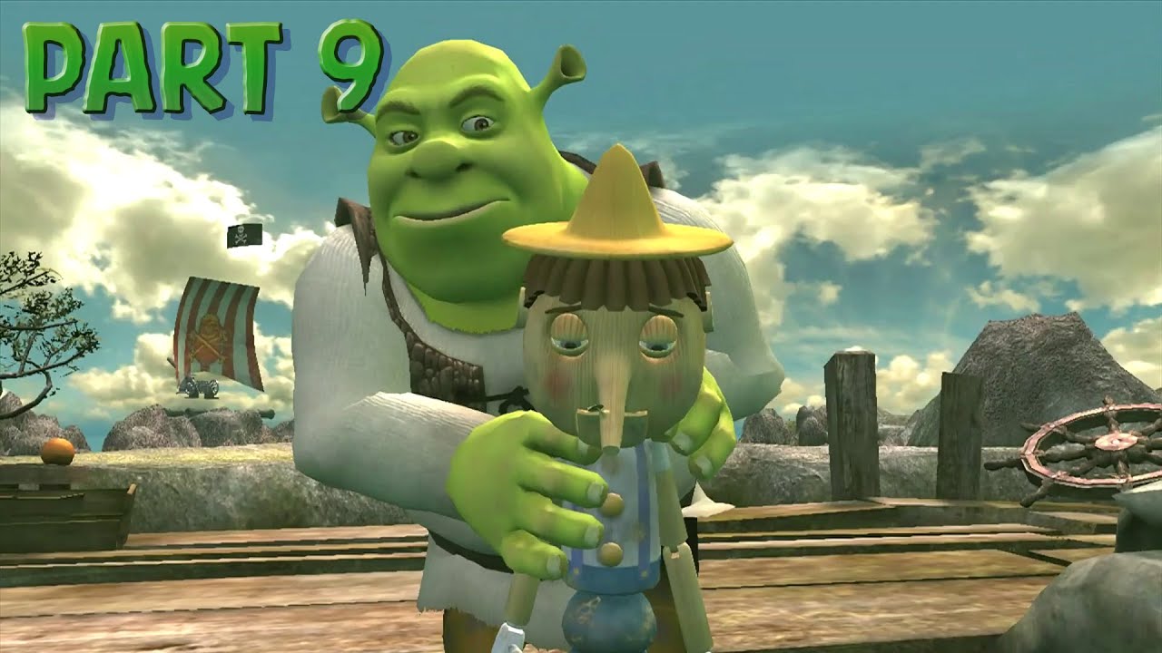 Shrek Forever After Walkthrough Part 9 - Docks (1/2) - YouTube