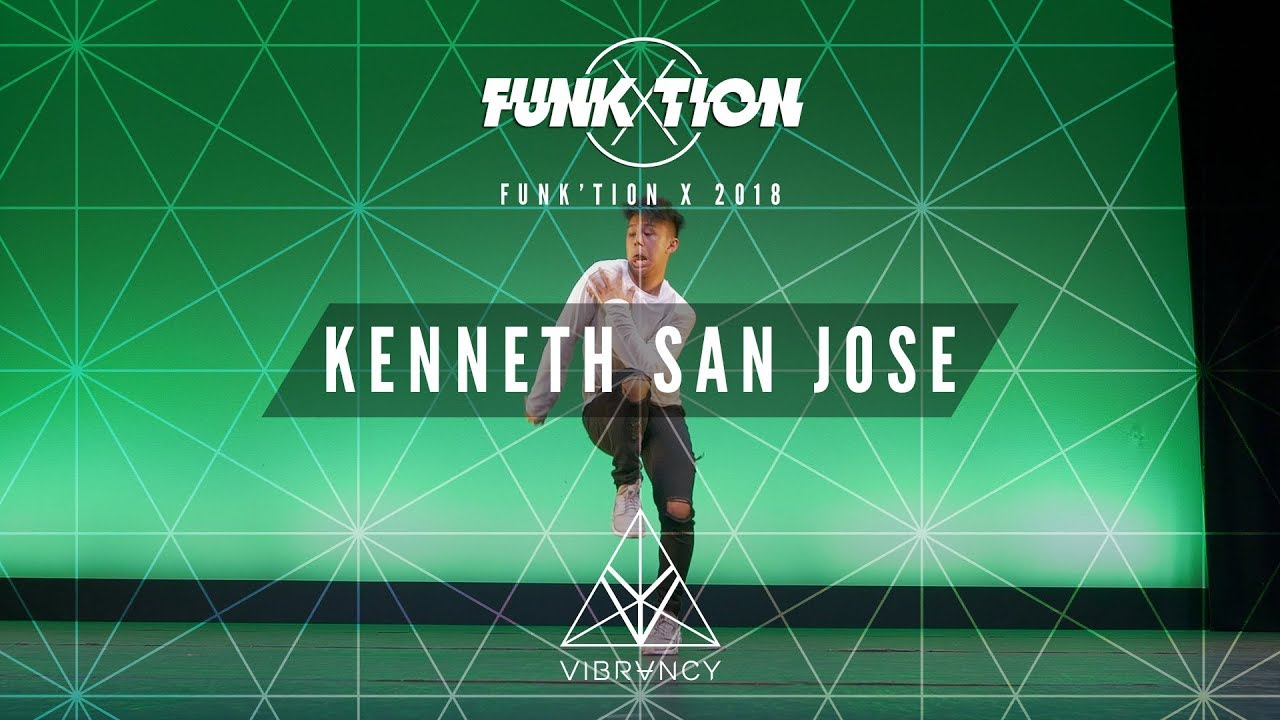 Kenneth San Jose Solo | Funk'tion X 2018 [@VIBRVNCY Front Row 4K] - YouTube