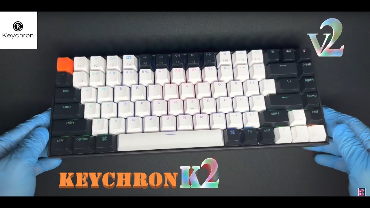 KEYCHRON K2 WIRELESS MECHANICAL KEYBOARD (VERSION 2) UNBOXING - YouTube