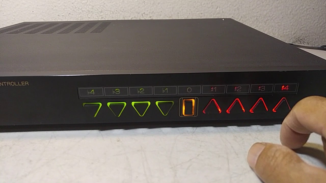 BMB DKC-5500 16-Bit Digital Key Controller Karaoke Machine Demo - YouTube