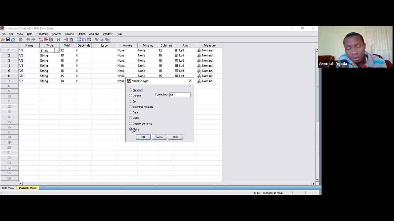 Statistical analysis with SPSS Day 2 - YouTube