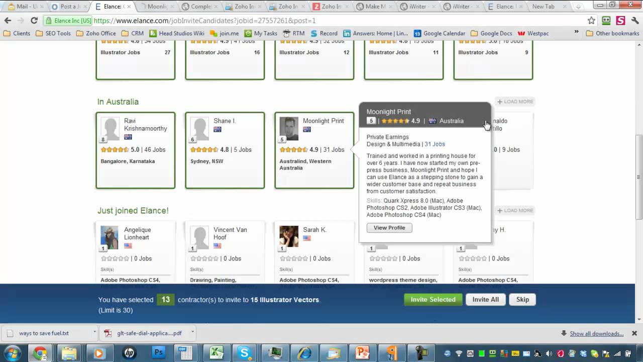 Advertising Job Positions through eLance and oDesk - YouTube