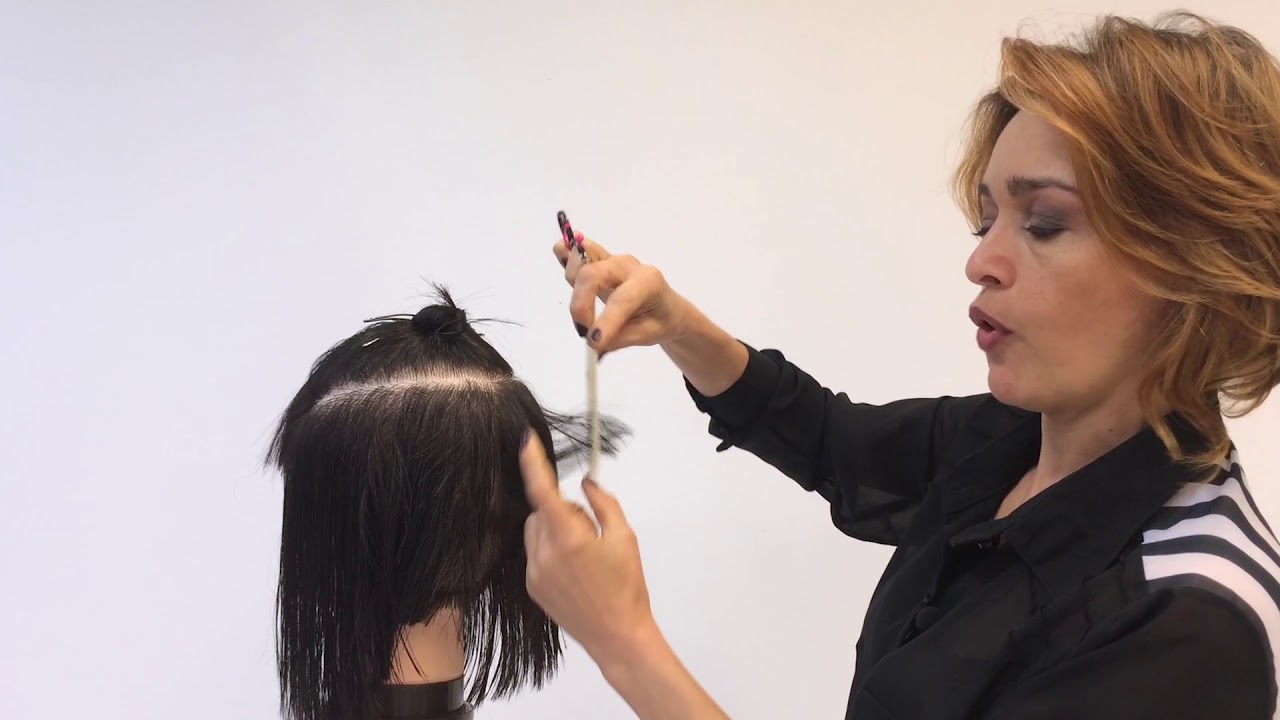 CORTE DE CABELO - MECHA GUIA - YouTube