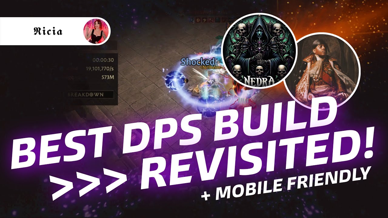 BEST WIZARD DPS BUILD - Nedra and Mao Revisited + Mobile Player ...