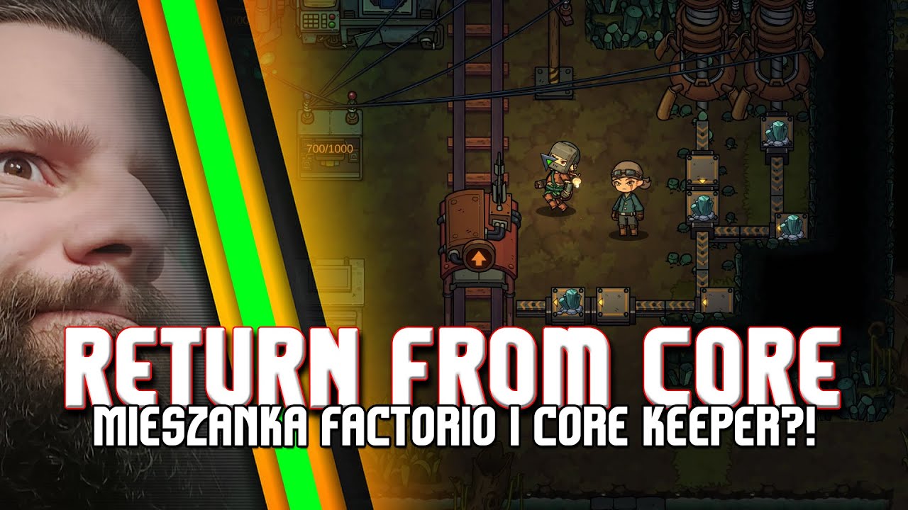 Return from Core / Miks Factorio oraz Core Keeper. Dobrze? Bardzo dobrze! Tylko azjatycko ...