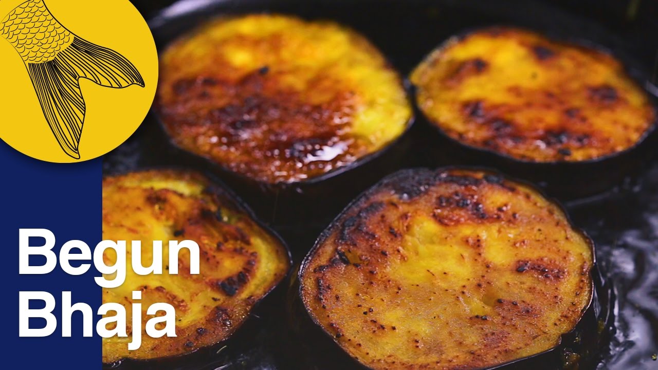 Begun Bhaja | Bengali Fried Eggplant/Brinjal - YouTube