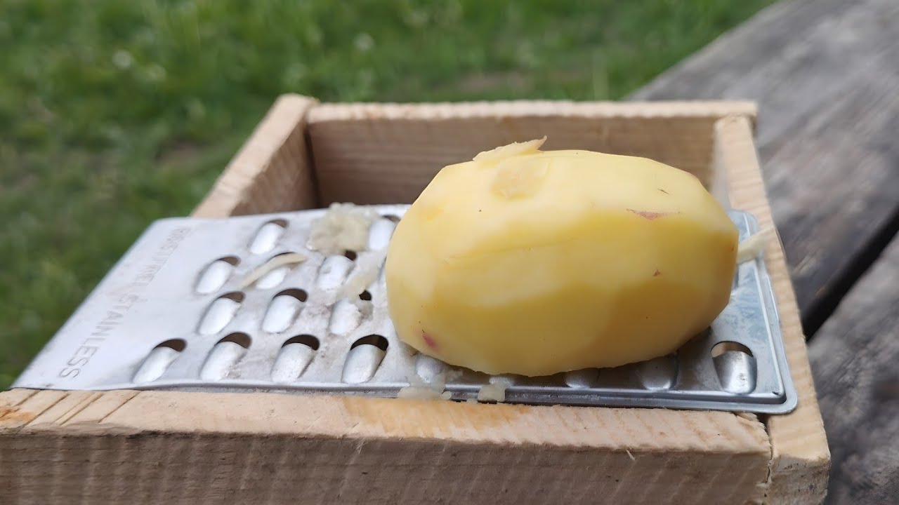 Simple Grater From A Wooden House quickly and easily - YouTube