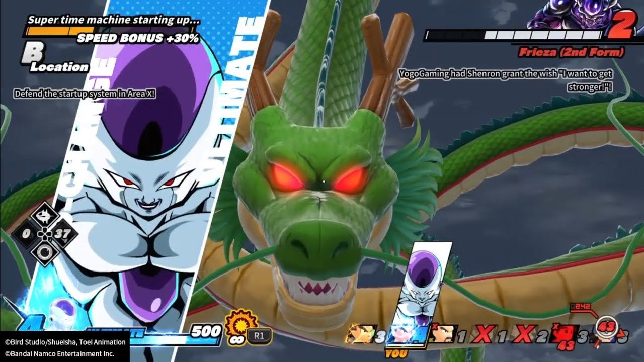 DRAGON BALL THE BREAKERS: Lv4 Frieza-Death Slicer - YouTube