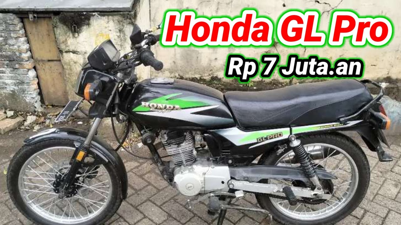 Honda GL PRO, Rp 6 Juta an, Informasi Harga Motor Honda - YouTube